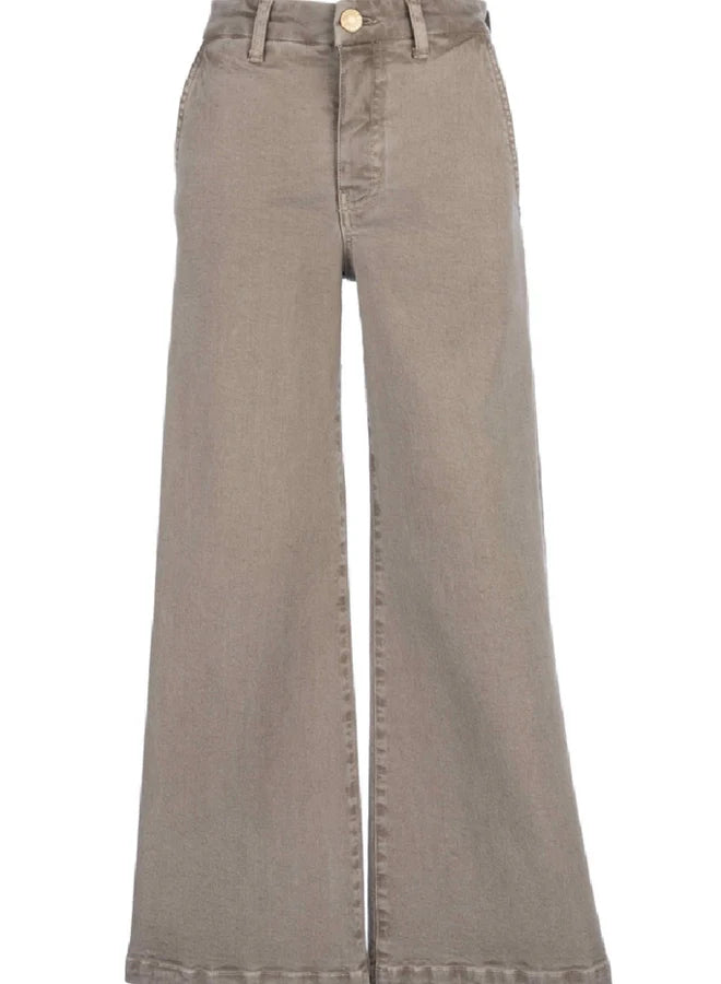 Meg Wide Leg - Coffee Cream